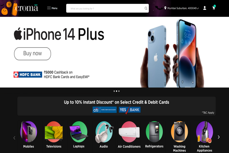 Croma Review: Buy mobiles, televisions, laptops, and other electronics ...